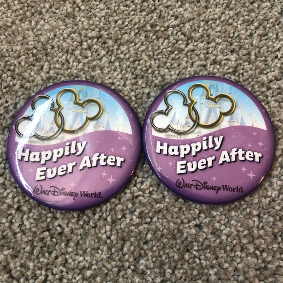Disney | Accessories | Disney Happily Ever After Buttons | Poshmark
